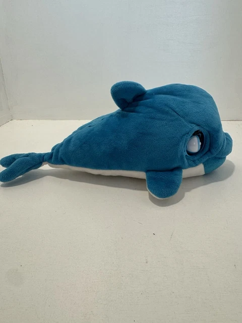 BLUE DOLPHIN PLUSH Soft Toy Stuffed Animal £5.42 - PicClick UK