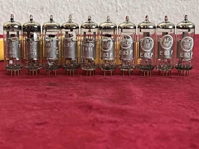 E83F 6689 TUBE tube Philips SQ Valvo special quality 10 pieces £8.63 ...
