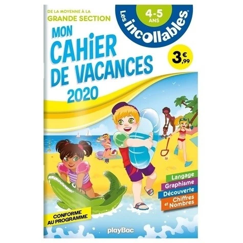 3427704 - MON cahier de vacances 2020. De la moyenne à la grande ...