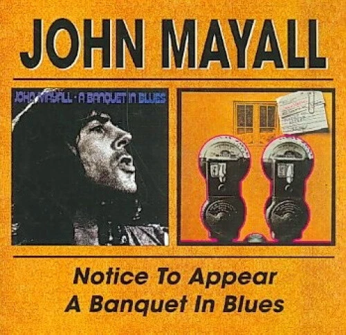 NOTICE TO APPEAR/A Banquet in Blues by Mayall John £15.72 - PicClick UK