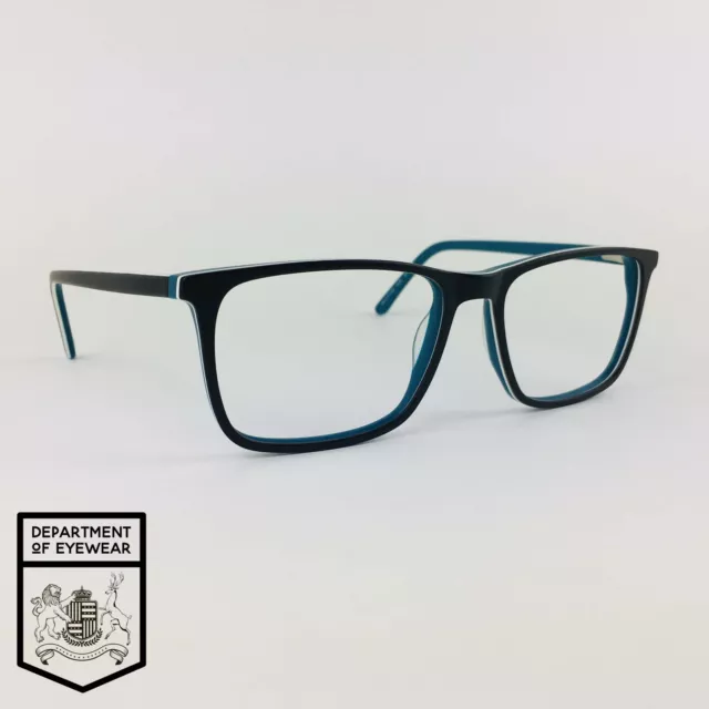 SPECSAVERS EYEGLASSES MATT BLUE SQUARE glasses frame MOD: JAMIE ...