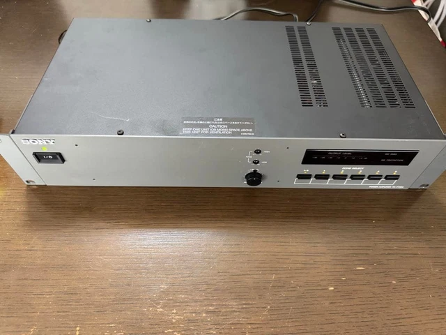 AMPLIFICATEUR DE PUISSANCE Sony Pa-P1600 haut-parleur haute impédance ...