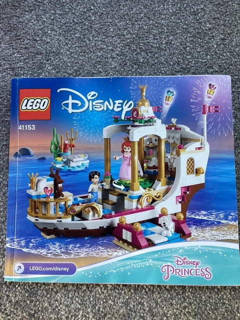 LEGO DISNEY PRINCESS: Ariel's Royal Celebration Boat (41153 ...