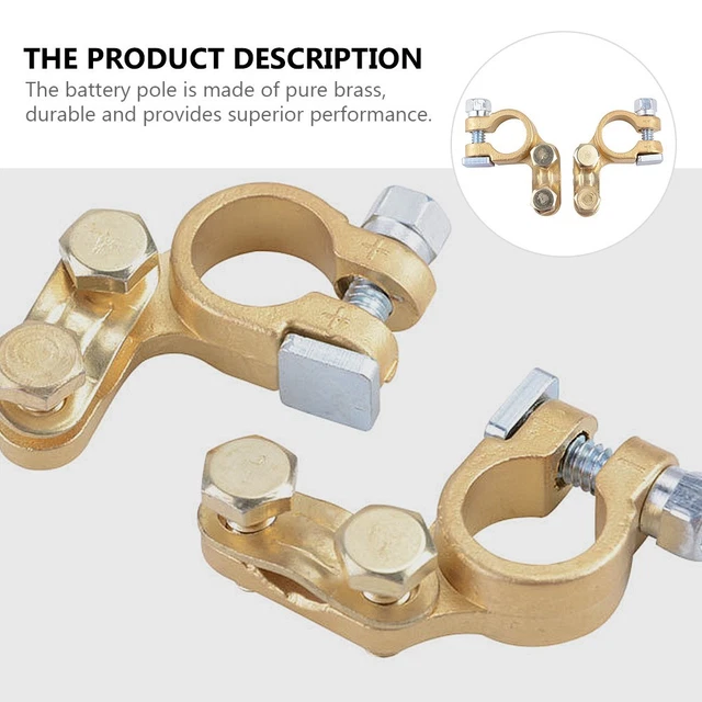 ELECTRICAL CONNECTORS WIRE Terminal Heavy Pole Clamp Battery Clamps $29 ...