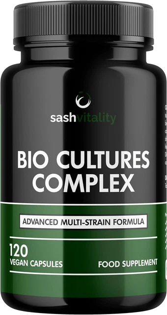 BIO CULTURES COMPLEX Probiotics & Prebiotics - 435 Billion CFU - 4 ...