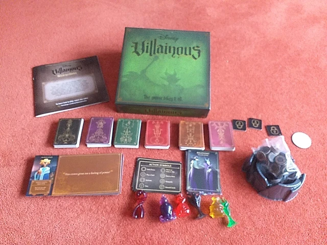 DISNEY VILLAINOUS BOARD Game By Ravensburger Excellent Condition £14.00 ...