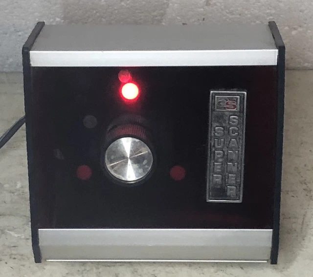 VINTAGE ANTENNA SPECIALIST Super Scanner Control Box TESTED TO POWER ON ...