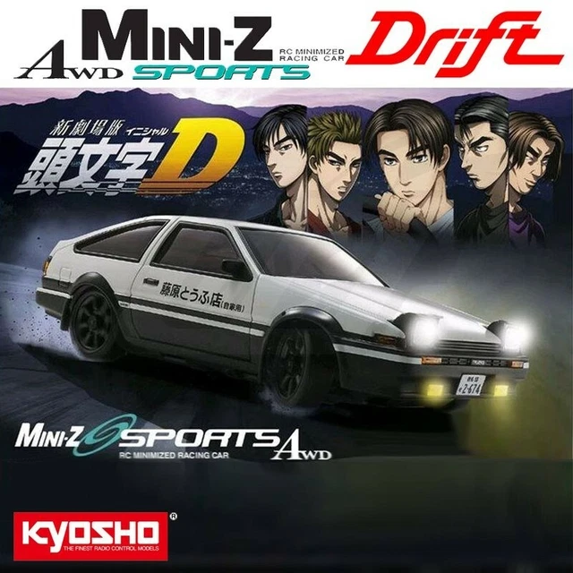 KYOSHO MINI-Z AWD Toyota Sprinter Trueno AE86 Initial-D - 32610W EUR ...