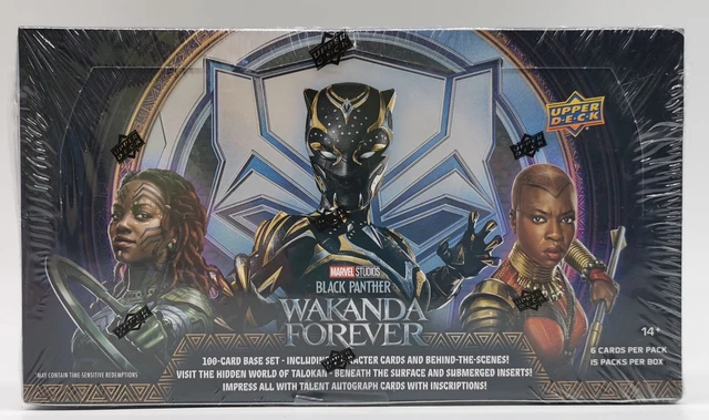 MARVEL BLACK PANTHER Wakanda Forever Box (Upper Deck) EUR 100,24 ...