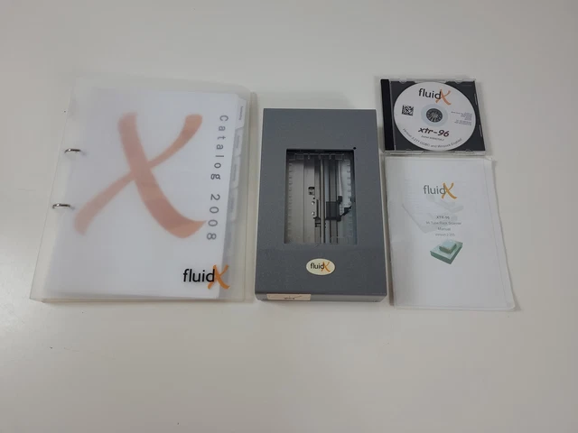 FLUIDX XTR-96 96 scanner per rack tubi e laboratorio software EUR 180 ...