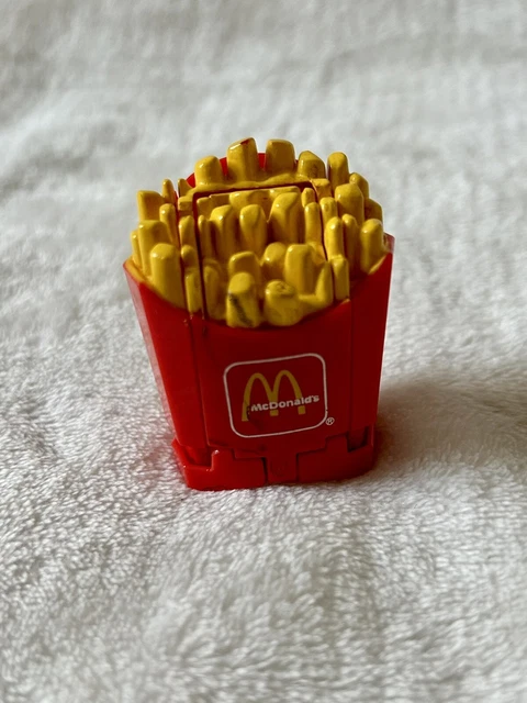 1987 MCDONALDS HAPPY Meal Transformer French Fries Robot Transformer ...