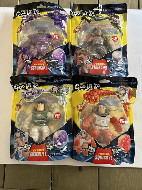 GOO JIT ZU x Disney Pixar Lightyear Buzz Zurg Buzz XL-15 Izzy Complete ...