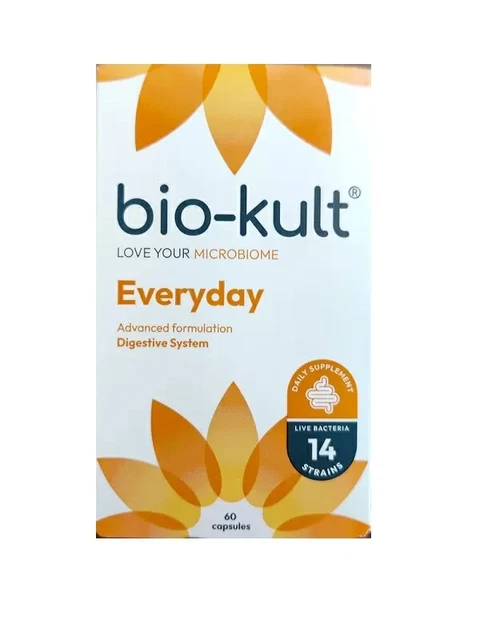 BIOKULT BIO-KULT ADVANCED Probiotic Multi-Strain Formula 60 Capsules ...