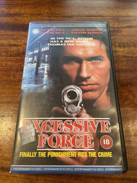 EXCESSIVE FORCE (VHS/SUR, 1993) 90s Action Thomas Ian Griffin £2.99 ...