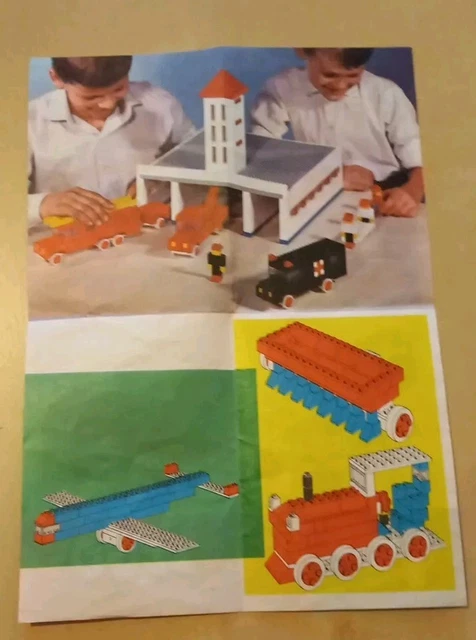 LEGO SYSTEM 400 ältere Bauanleitung ... ab 1959 ... Top Zustand EUR 7 ...