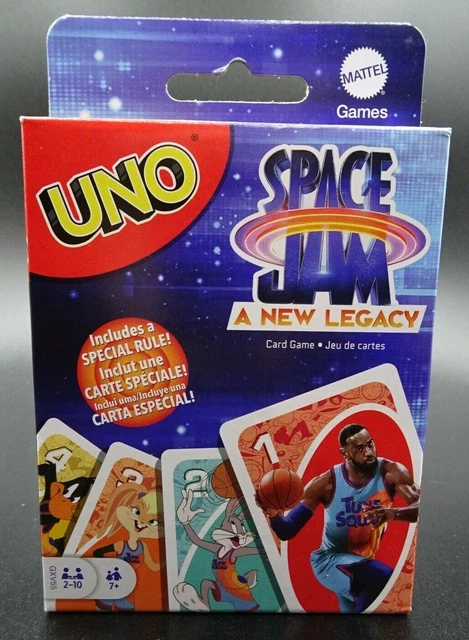 MATTEL / UNO Card Game / "Space Jam / A New Legacy Edition" / Brand New ...