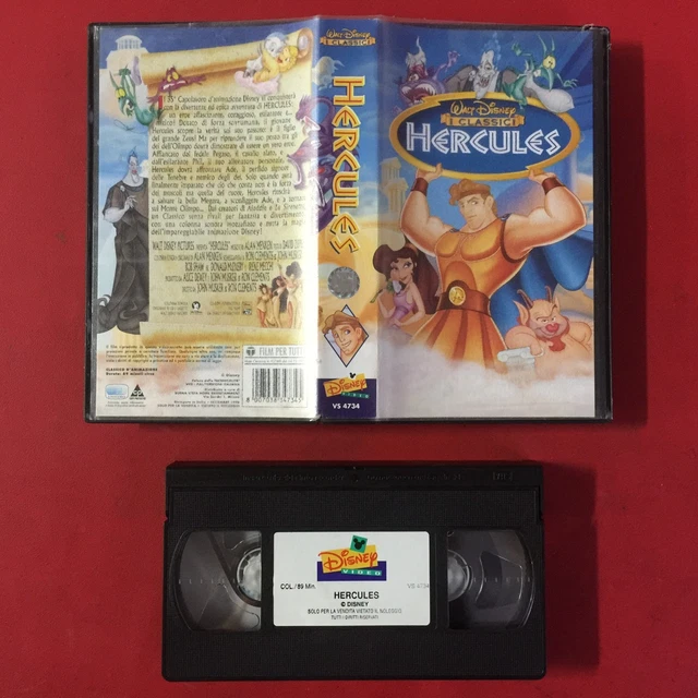 WALT DISNEY HERCULES VHS (ITA 1st Ed 1998) VS 4734 I Classics £5.98 ...