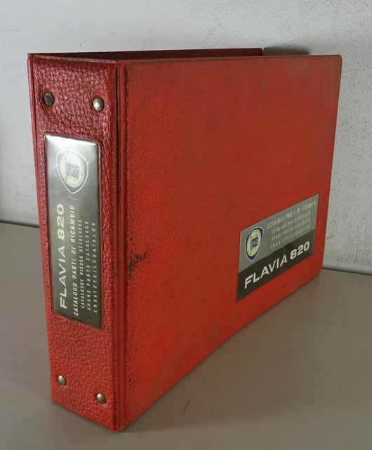 TEILEKATALOG ET LISTE Katalog Lancia Flavia 820 Berlina + Coupé Stand ...