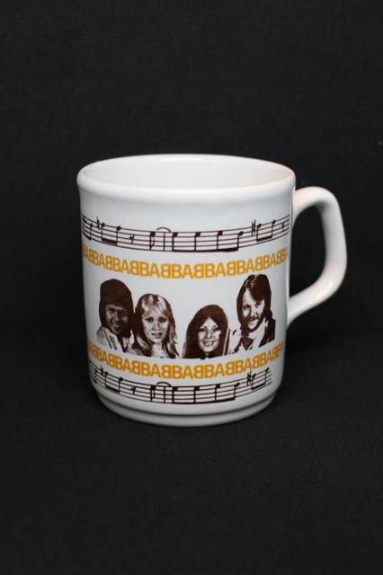 RARE VINTAGE 70S ABBA Mug - Cartwright Ironstone England £26.00 ...