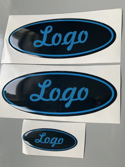 FORD FOCUS ST225 Gel Badge Overlay Full Set Black / Nitro £20.00 ...