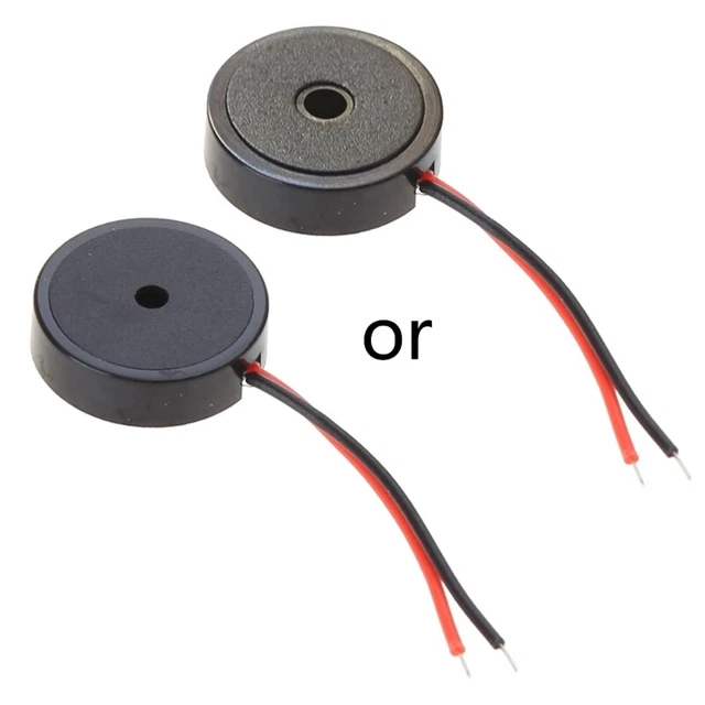PASSIVE ELECTRONIC BUZZERS 30V 2-Terminal Mini Loudspeakers Piezo ...