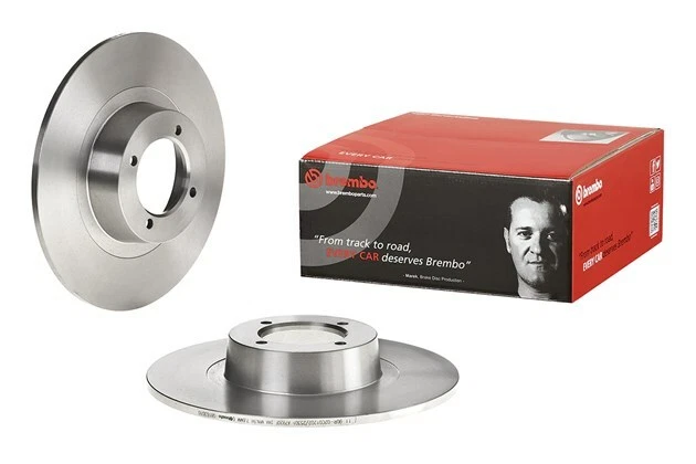 BREMBO REAR BRAKE Disc Rotor X2 For Mg Mgb Gt 1.8L EUR 123,86 - PicClick FR