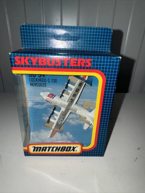 MATCHBOX SKYBUSTERS SB-34 lockheed c-130 Hercules £15.00 - PicClick UK