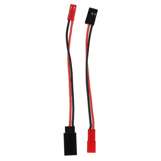 JST TO JR Servo Connector Adapter Male/Female Conversion Cable Battery ...
