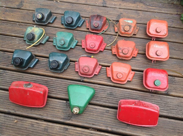 SUFFOLK PUNCH METAL Plastic Fuel Tank Handle for Qualcast Atco Colt ...