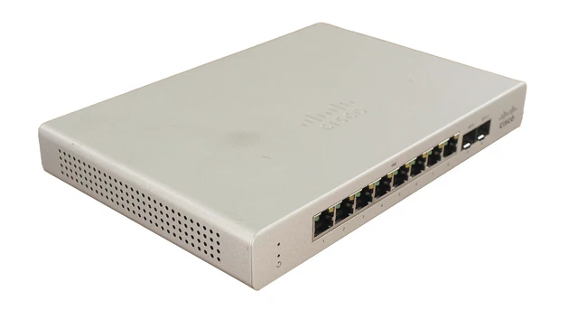 CISCO MERAKI MS120-8 600-61010 8 RJ45 Port 2 SFP port Switch UNCLAIMED ...