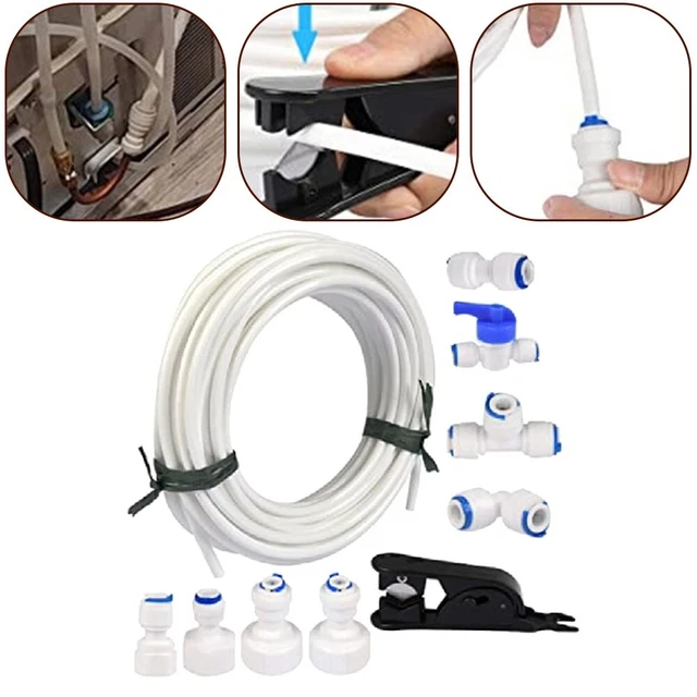 EASY DIY INSTALLATION Universal Connection Kit for Refrigerators ...