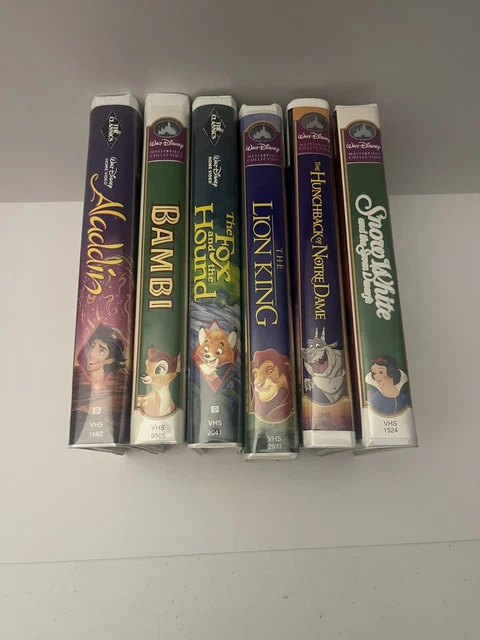 DISNEY VHS LOT £14.54 - PicClick UK