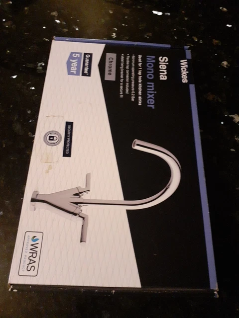 WICKES SIENA MONO Mixer Tap, Chrome, Kitchen Tap, Brand New. £44.36 ...