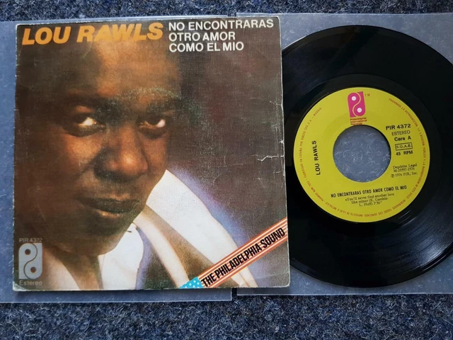 LOU RAWLS - You'll never find another love like mine 7'' Single SPAIN ...