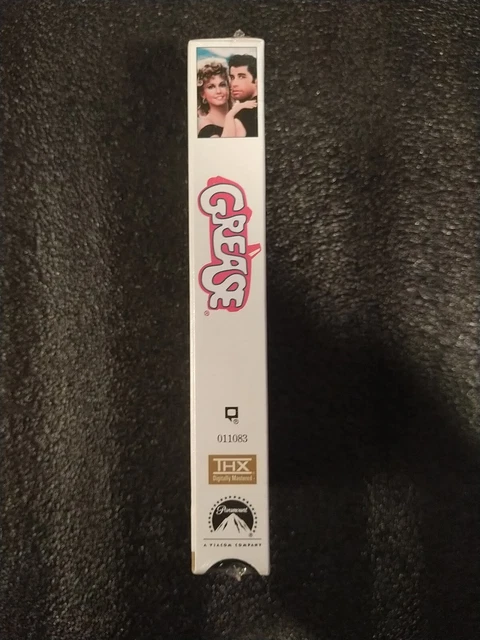 GREASE VHS RARE SEALED Vintage 1990 movie Paramount Watermark ( Costco ...