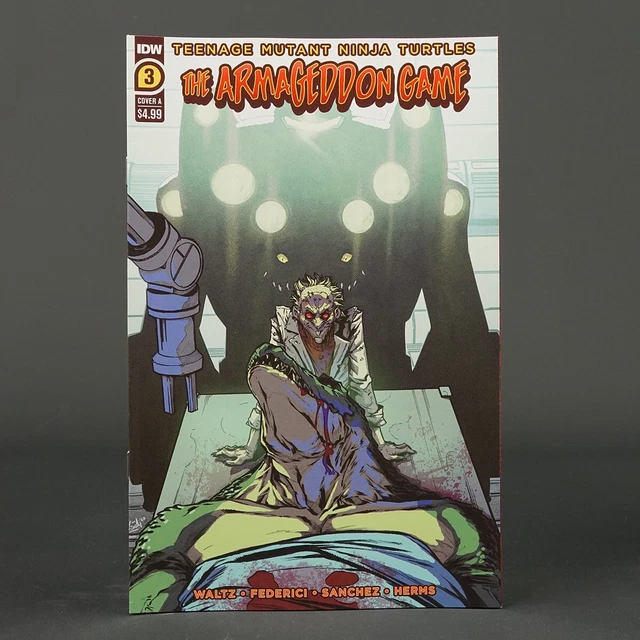 TMNT ARMAGEDDON GAME #3 Cvr A IDW Comics 2022 SEP221732 3A (CA ...
