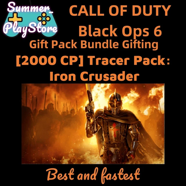 CALL OF DUTY Black Ops 6 BO6 Bundle Gifting [2000 CP]Tracer Pack: Iron ...
