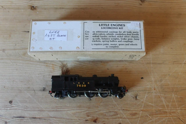 LITTLE ENGINES 00 Gauge 2-6-2T Lner White Metal Loco Kit Great Runner ...