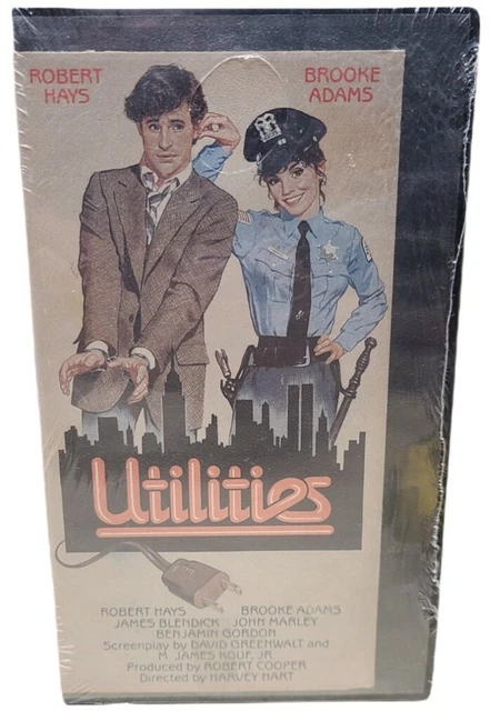 UTILITIES - VHS Movie SEALED CLAMSHELL - Robert Hays, Brooke Adams £34. ...
