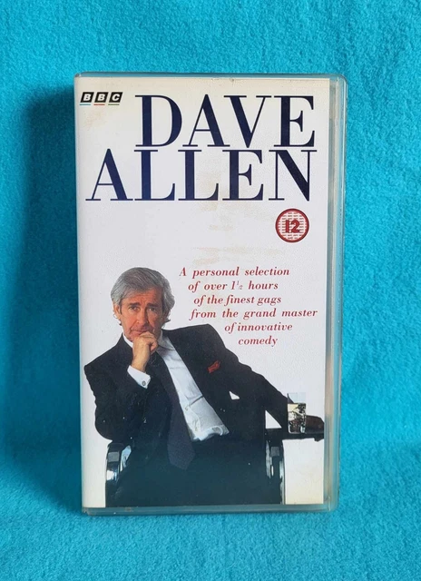 COMEDIAN DAVE ALLEN - VHS cassette Video Tape 12 BBC comedy £6.00 ...