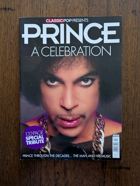 PRINCE CLASSIC POP Magazine Special 132 pages Tribute 1958-2016 $85.00 ...