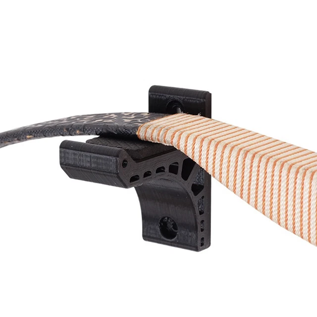 STRONG ABS PLASTIC Archery Bow Wall Mount Rack Recurve Bow Storage ...