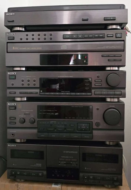 SONY LBT-D509 STEREO Stack System HiFi Separates Speakers + Remote EUR ...