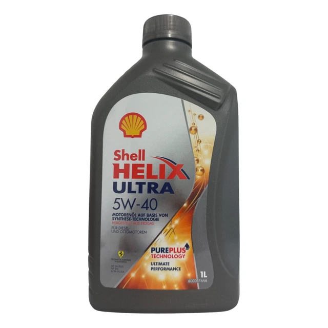 SHELL HELIX ULTRA 5W-40 5W40 Fully Synthetic Engine Oil 1L £13.95 ...