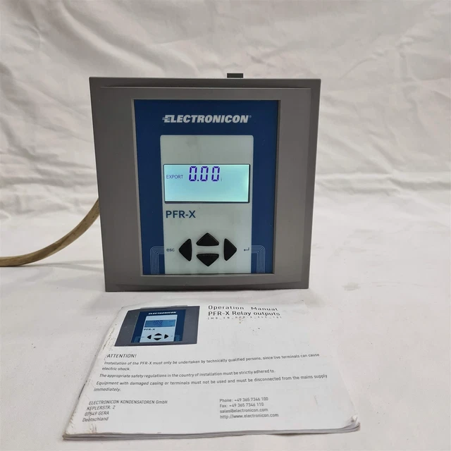 ELECTRONICON PFR-X POWER Factor Controller. Made in Germany EUR 250,44 ...