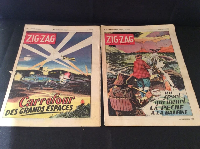 LOT MAGAZINE AVENTURES 8 numéros zig zag zorro et 13 numéros âmes ...
