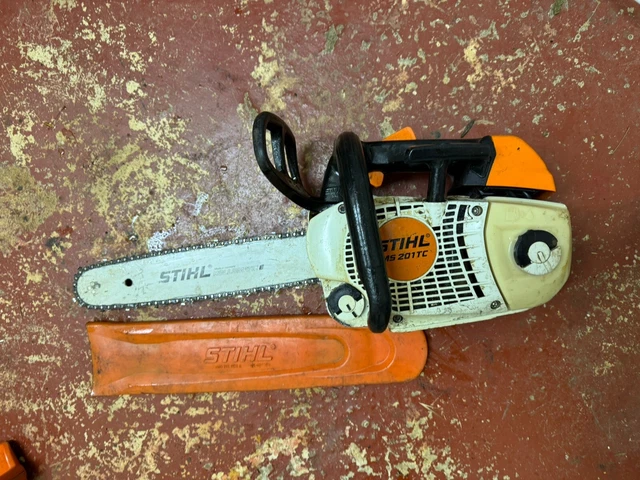 STIHL MS201T TOP Handle Petrol Saw £159.99 - PicClick UK