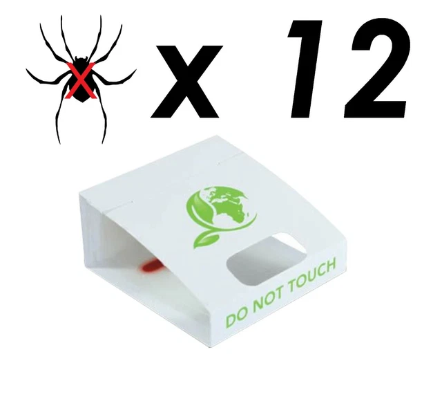 SPIDER KILLER TRAPS - Poison-Free Insect Control - Pack of 12 £7.97 ...