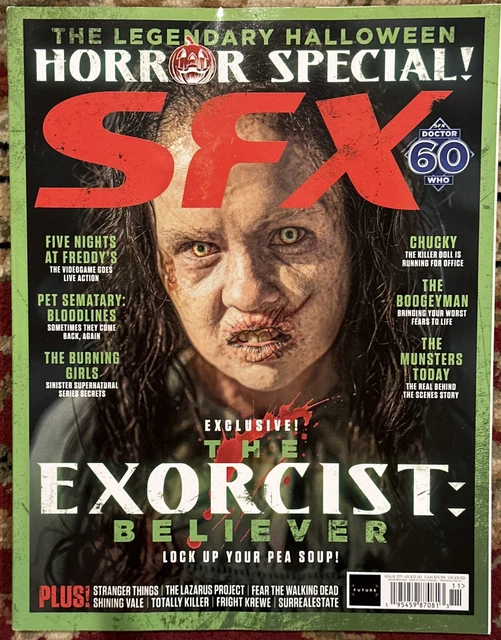 SFX MAGAZINE HORROR SPECIAL Exclusive The EXORCIST Believer 2023 $19.99 ...