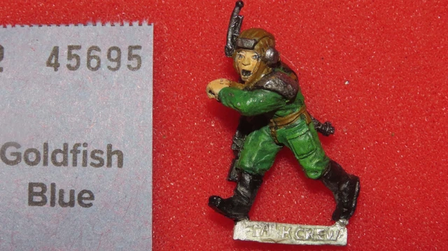 GAMES WORKSHOP WARHAMMER 40k Imperial Guards Tank Crew Astra Militarum ...